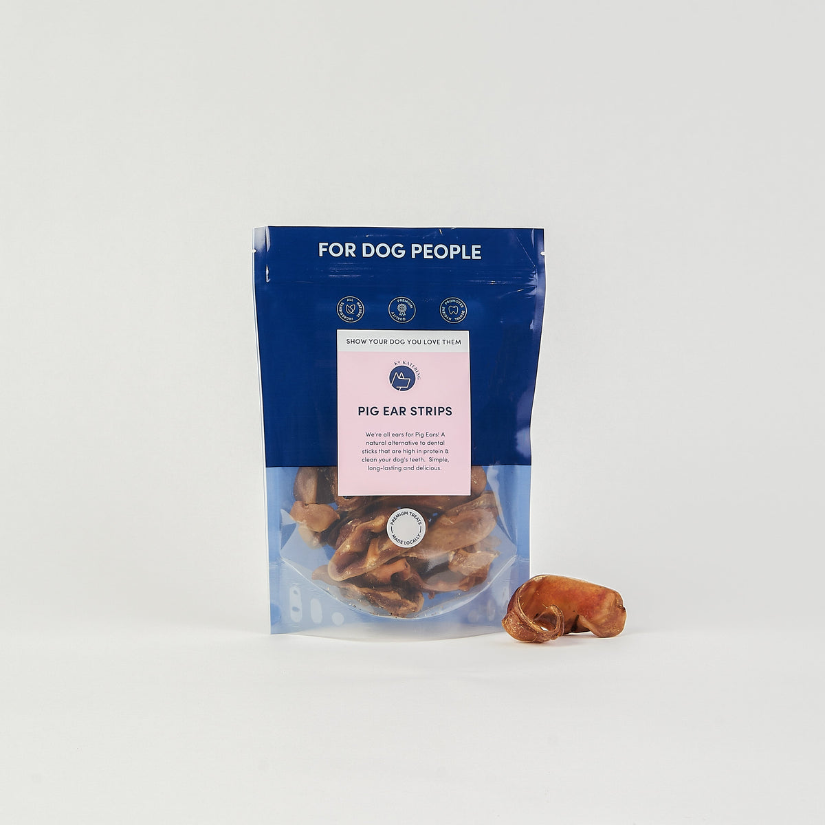 Pig Ear Strips | K9 KATERING Dog Treats Australia – Alfie's Food Co.